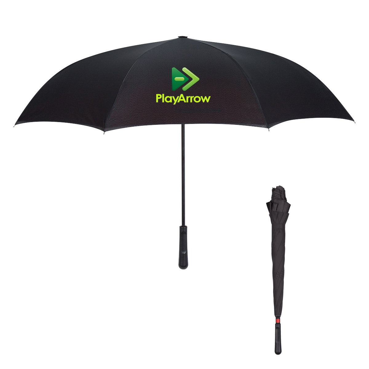 Customized Products. 48\" Arc Two-Tone Inversion Umbrella