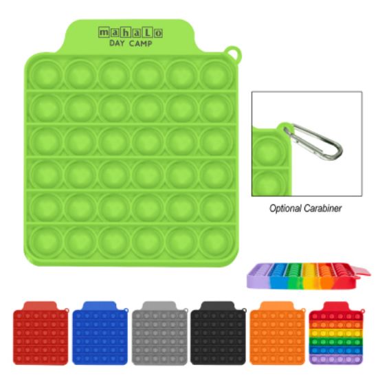 Customized Products. Push Pop Square Stress Reliever Game